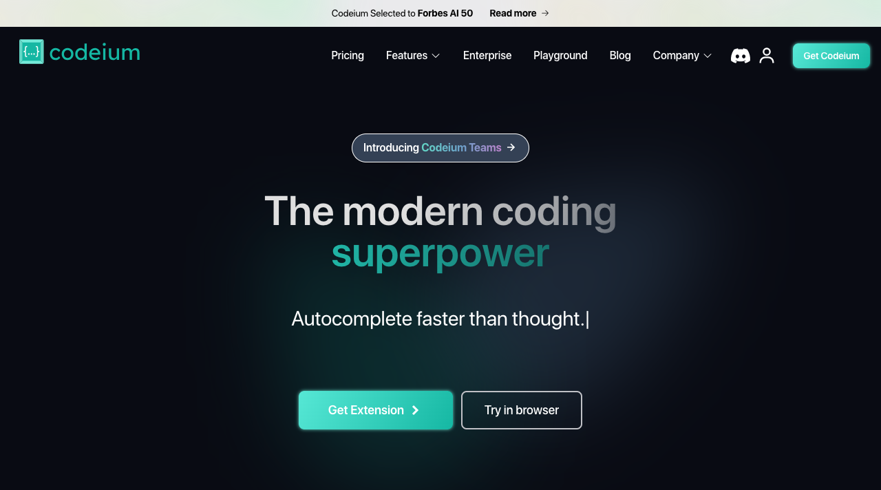 Codeium - Best Solution